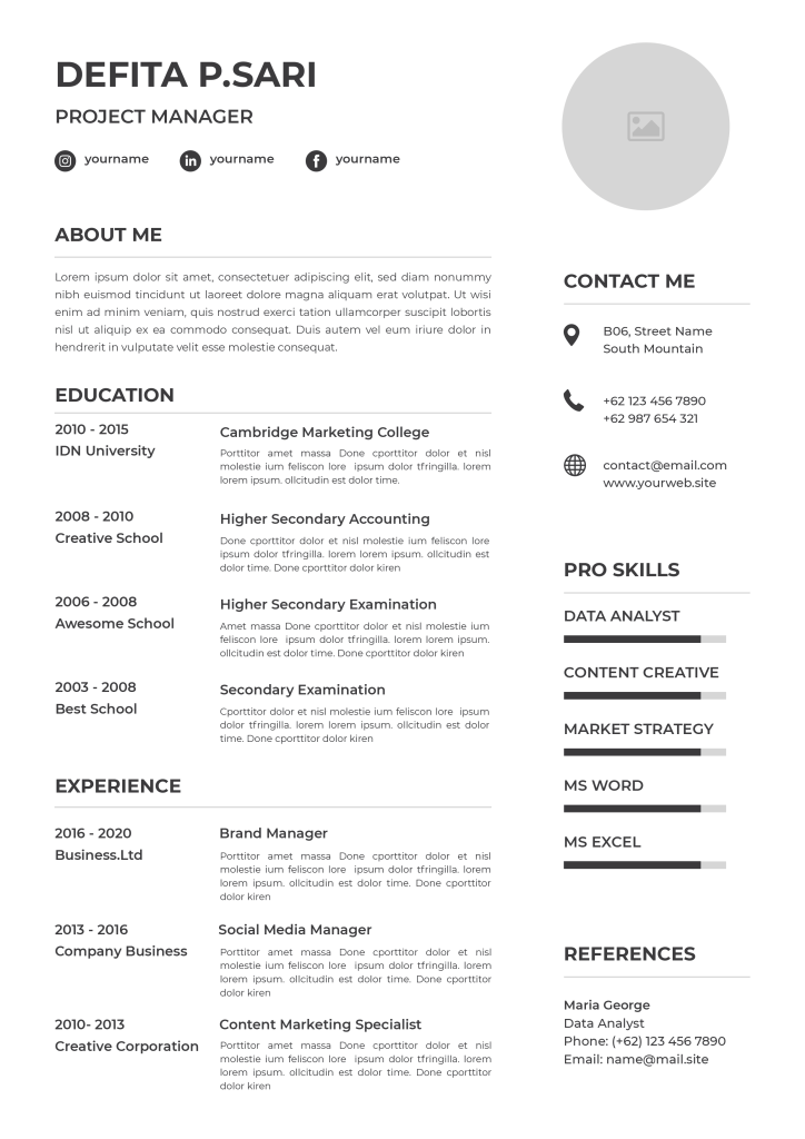 تصاميم سير ذاتية ATS عربي و انجليزي 2025 – خدمات قطر